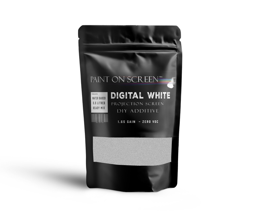 Digital Theater White Projection Screen Paint – Paint On Screen Europe